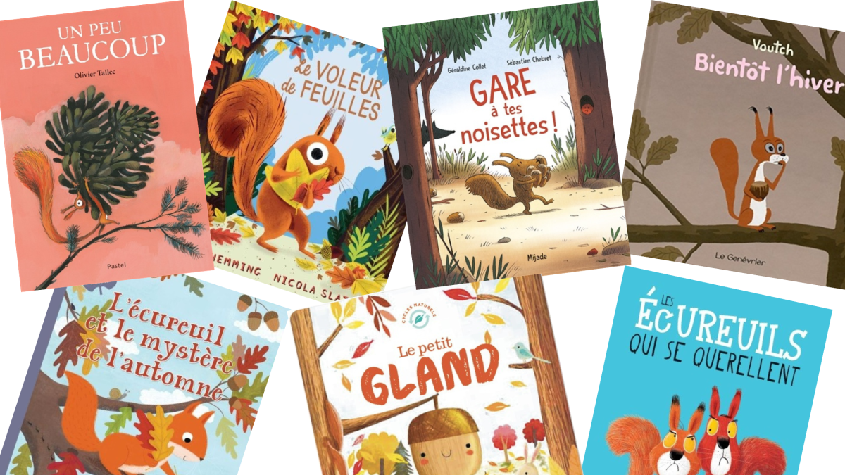 Des histoires d’écureuils à lire cet automne – Kristelle déniche