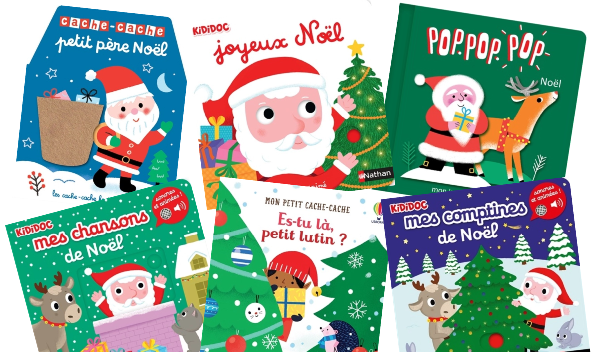 14 livres de Noël cartonnés pour les 0-3 ans – Kristelle déniche
